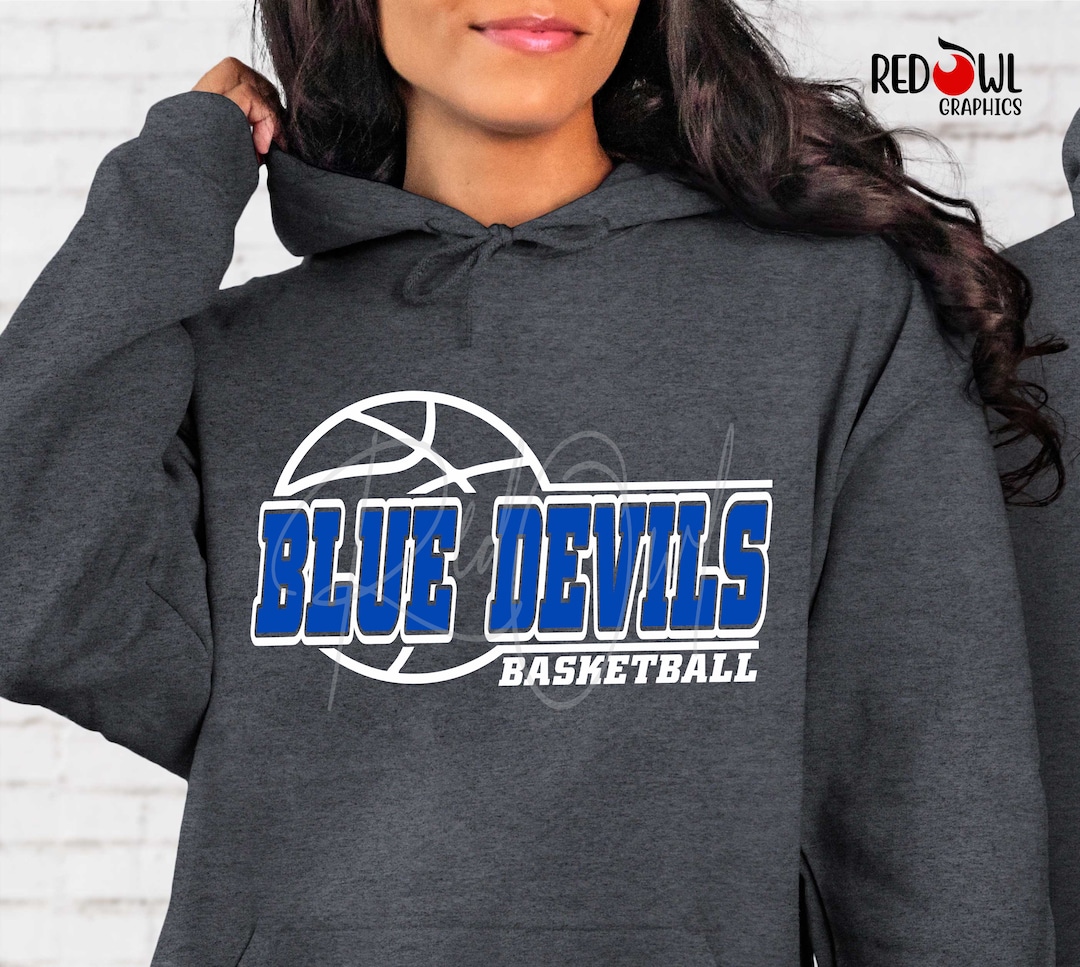 Basketball Shirt, Blue Devil Shirt, Blue Devil, Basketball, T-shirt ...