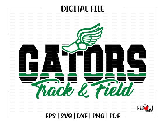 Track Svg Gator Track Svg Gator Gators Track Svg Dxf | Etsy