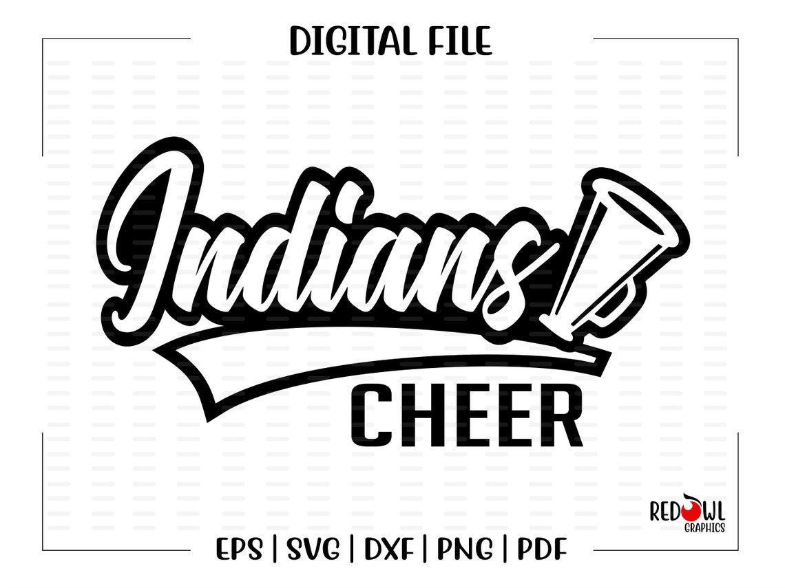 Cheer Svg, Indian Cheer, Indian, Indians, Cheer, Cheerleader ...