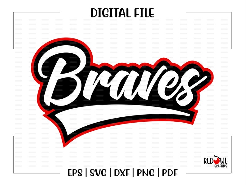 Braves Svg, Braves, Brave Svg, Brave, Clipart, Mascot, School, Svg, Dxf ...