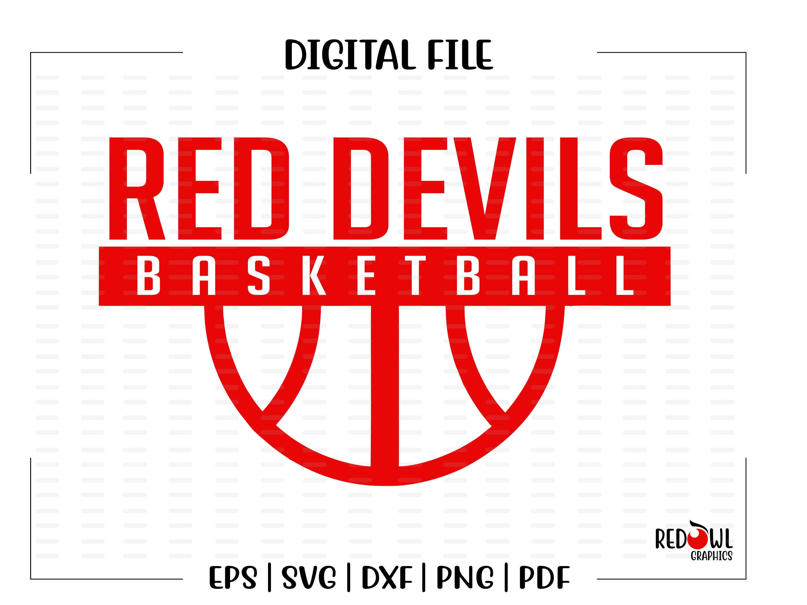 Basketball Svg Red Devil Basketball Red Devil Devil - Etsy