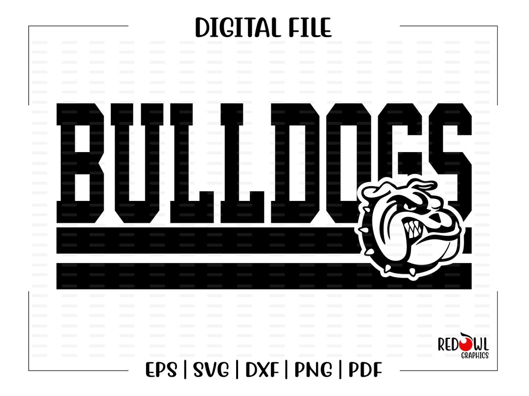 Bulldog Svg, Bulldogs Svg, Bulldog, Bulldogs, Svg, Dxf, Eps, Png, Pdf ...