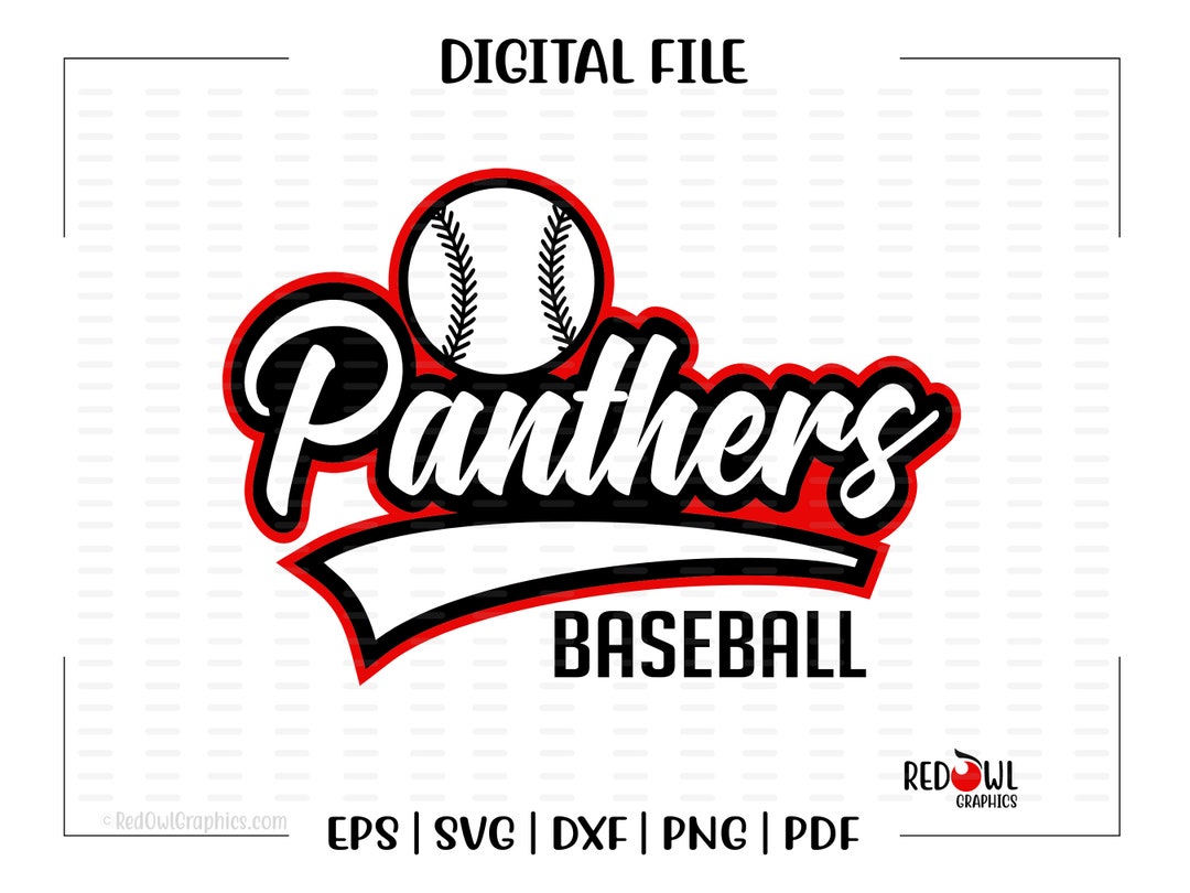 Baseball Svg, Panther Baseball Svg, Panther, Panthers, Baseball, Svg ...