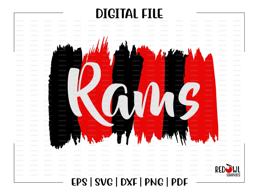 Ram Svg, Brush, Stroke, Rams, Ram, Clipart, Image, Design, Rams Svg ...
