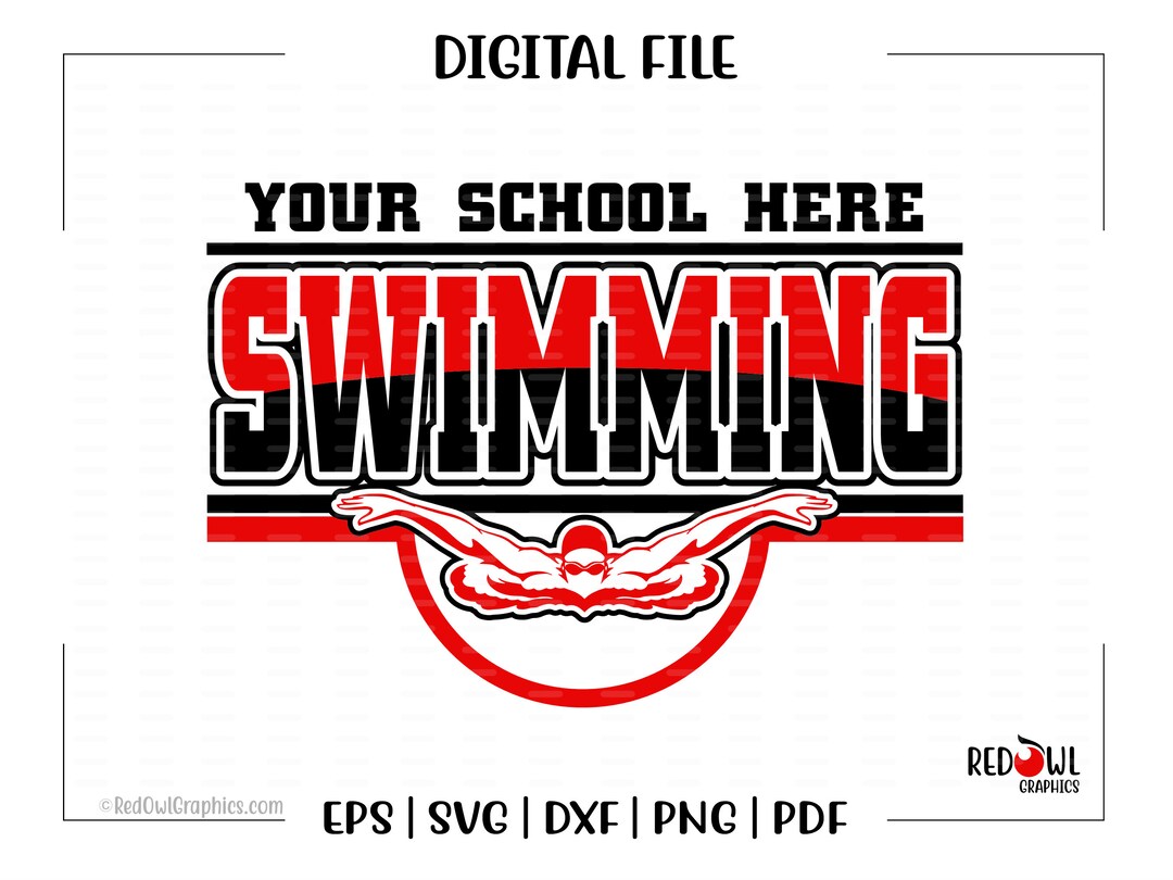 Custom, Personalized, Swimming Svg, Diving Svg, Swim and Dive, Swimming ...