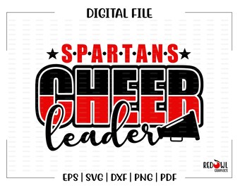Spartan Cheer Spartans Cheerleading with Optional Base Made in USA ...