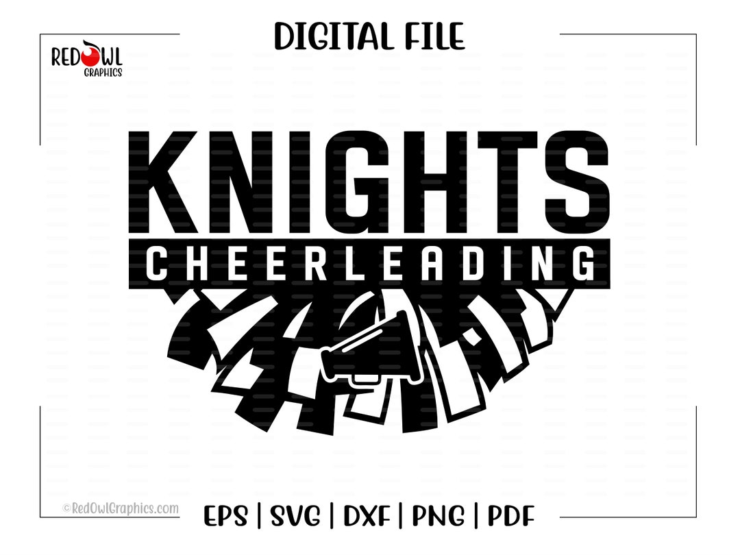 Cheer Svg, Knight Cheerleading, Knight, Knights, Cheer, Cheerleader ...