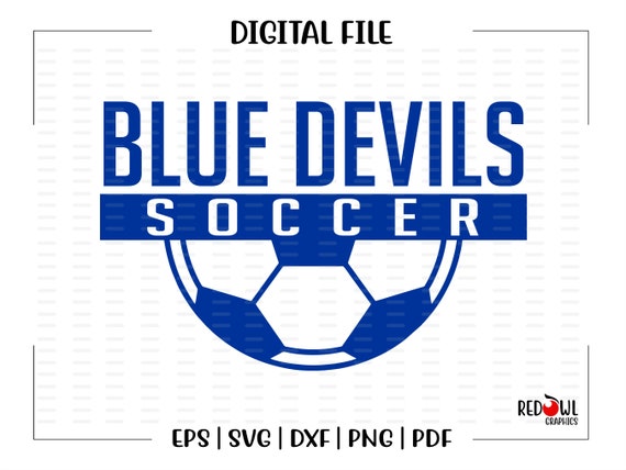 Blue Devils Soccer Logo