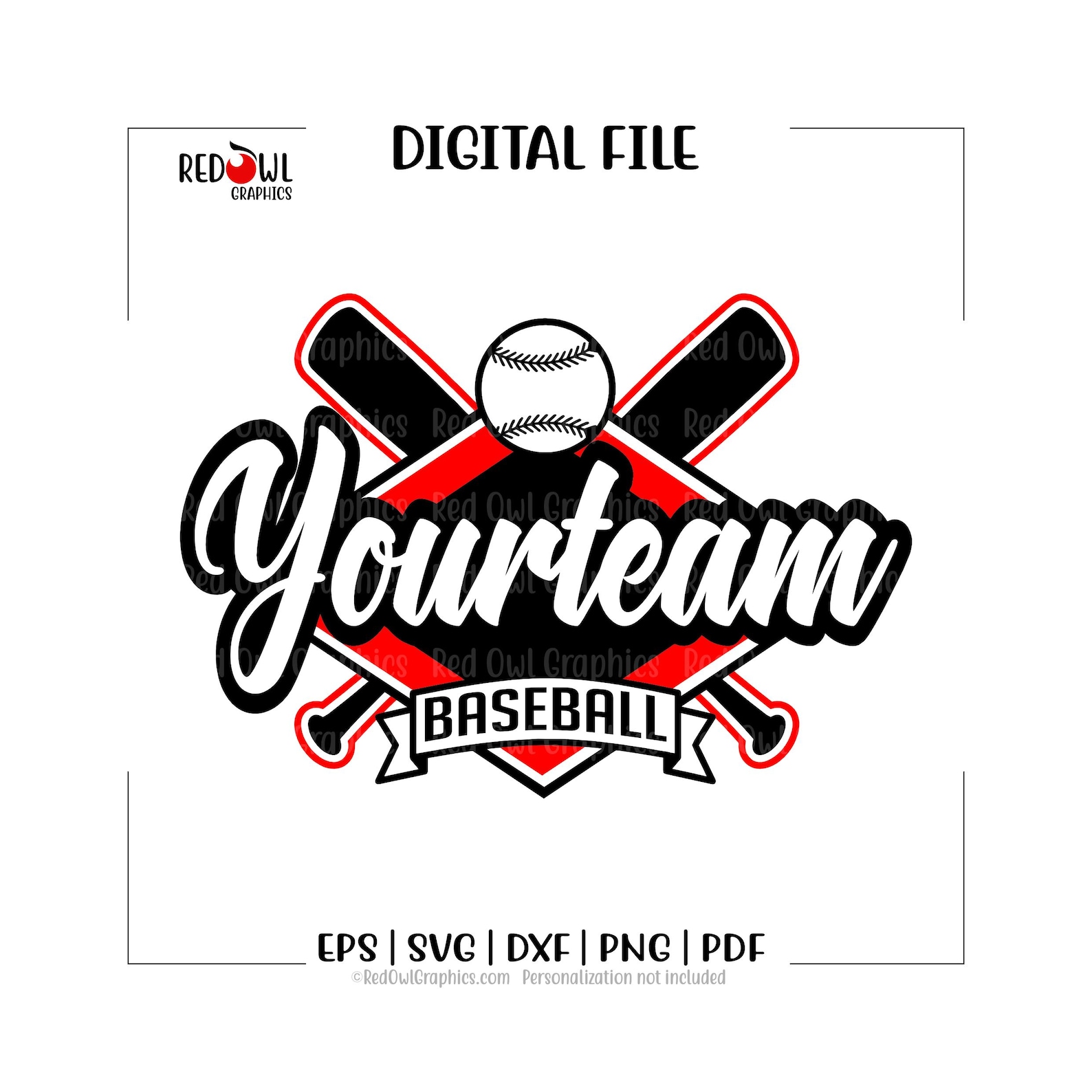 Custom, Personalized, Baseball Svg, Baseball, School, Team, Mascot, Svg ...