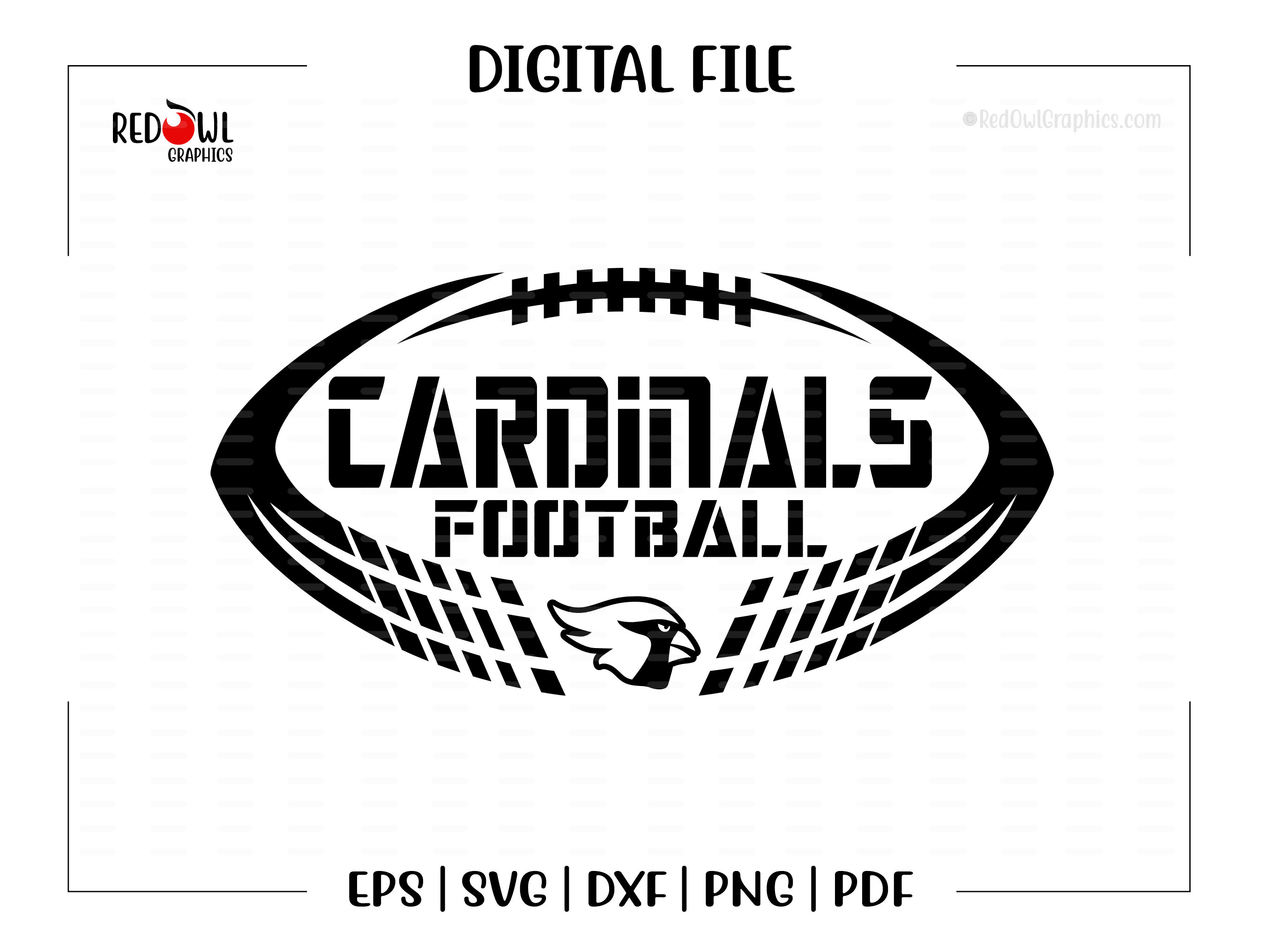 Cardinal Football Logo