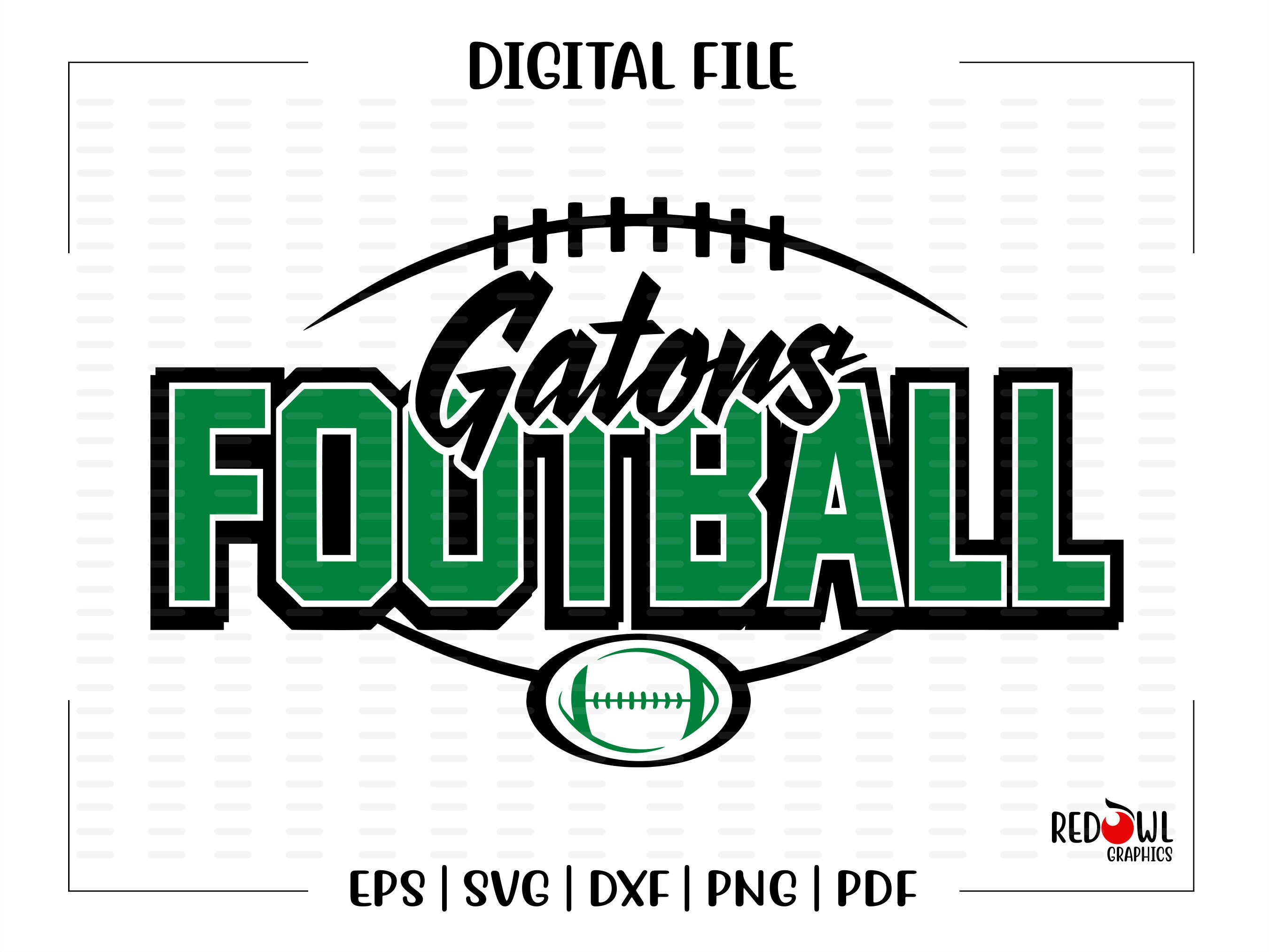 Gator Football Svg Football Svg Gator Gators Football | Etsy