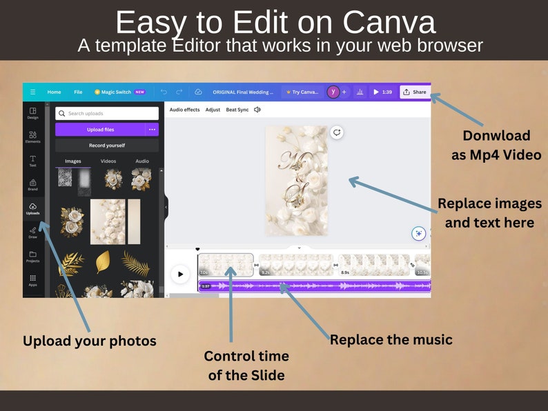 Animated Wedding Invitation Video Template, Wedding Video Invitation ...