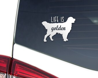 Life is Golden Decal - Etsy