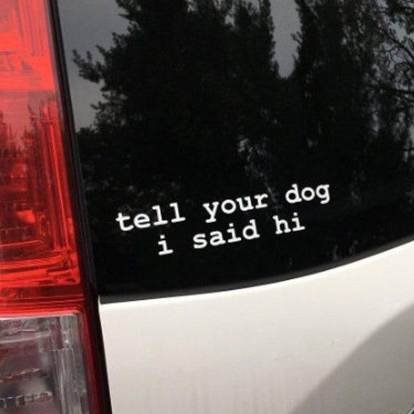 Funny Car Decal - Etsy