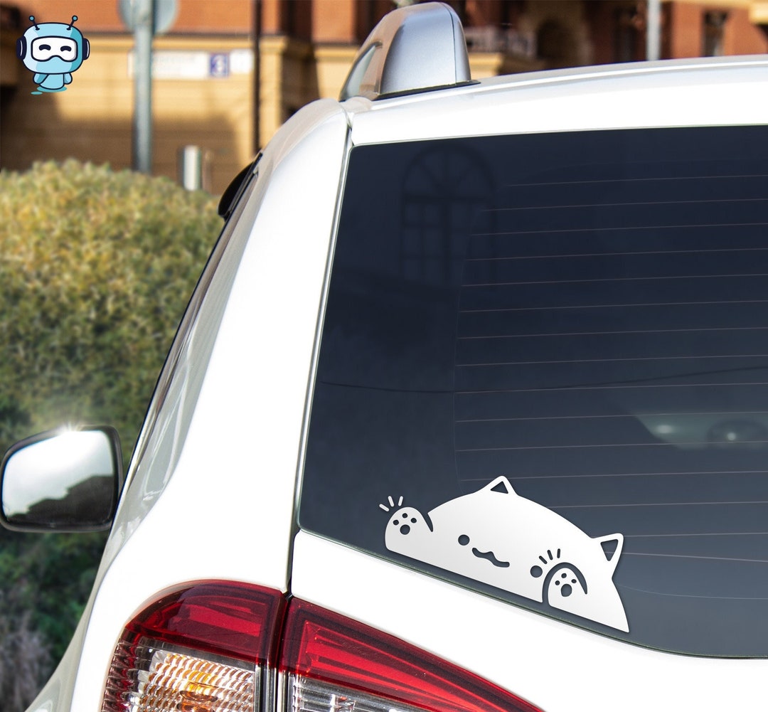 Bongo Cat Car Vinyl Decal Sticker Bumper Sticker - Etsy