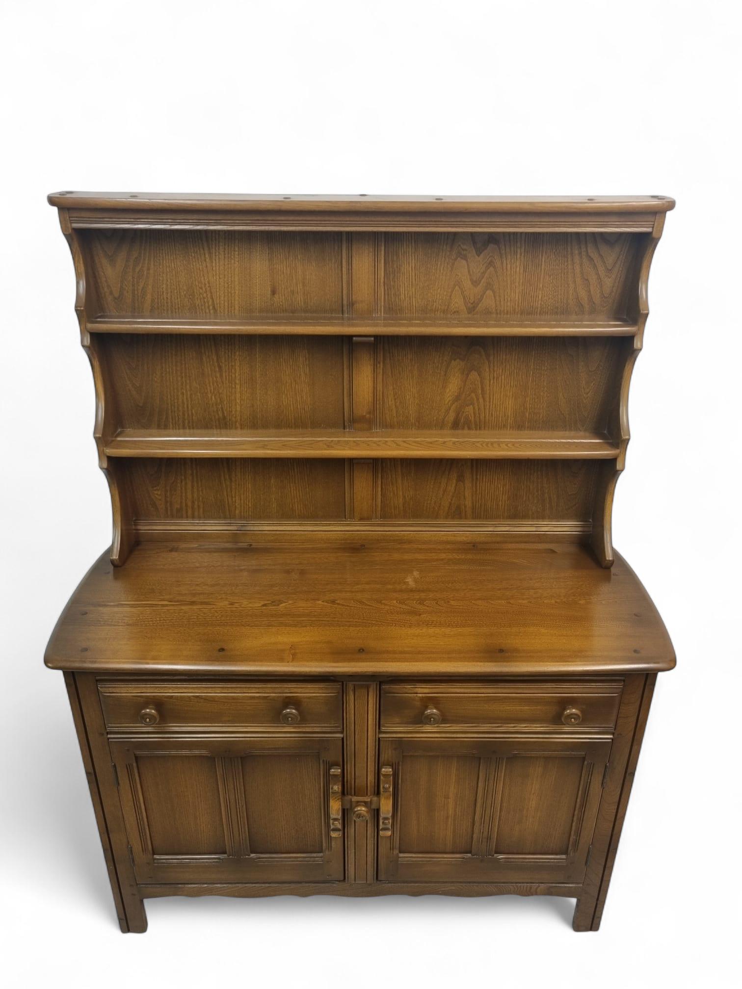 Vintage Ercol Carved Oak Dresser / Made in England 1960s / FREE ...