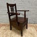 Antique Victorian Children Commode Chair / Solid Oak C1840 / FREE ...