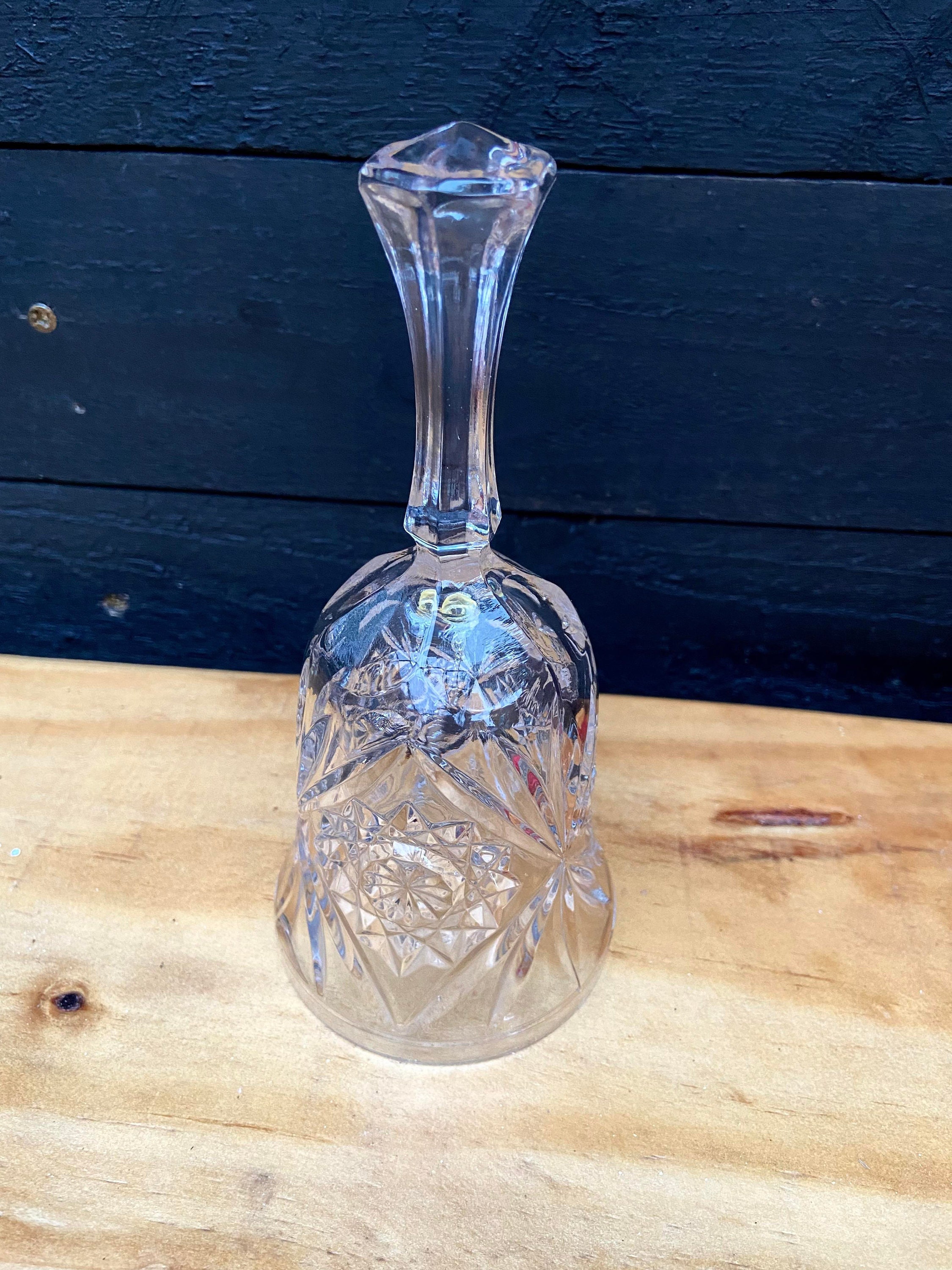 Vintage Crystal Bell From 1980s - Etsy
