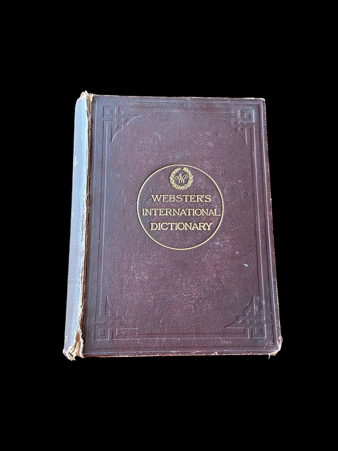 Antique Websters International Dictionary / Authorized Edition / George ...
