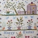 Fanny Walton - A Reproduction Sampler Chart With a Happy Easter ...