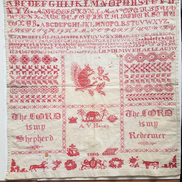 Reproduction Sampler - Etsy