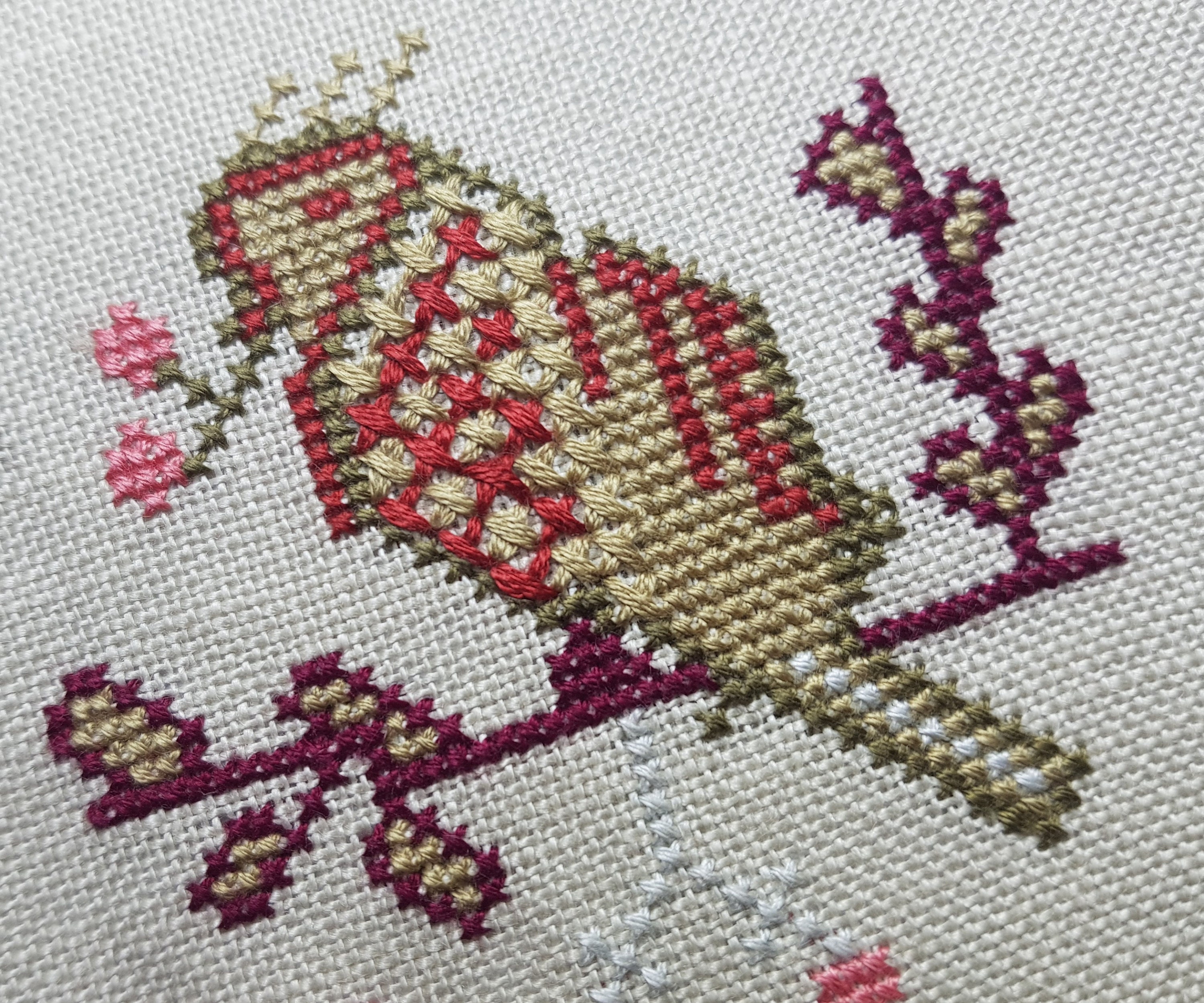 Two New Cross Stitch Cushion Patterns - Harriet Hebblethwaite Sampler ...