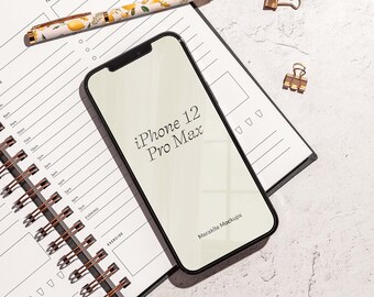 Iphone 12 Pro Max Photoshop PSD Mockup Cute Girly Iphone | Etsy