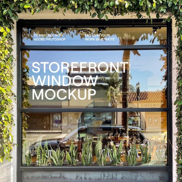 Storefront Window Decals - Etsy