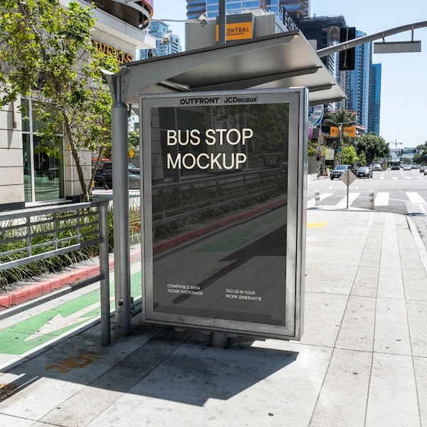 Bus Stop Sign - Etsy