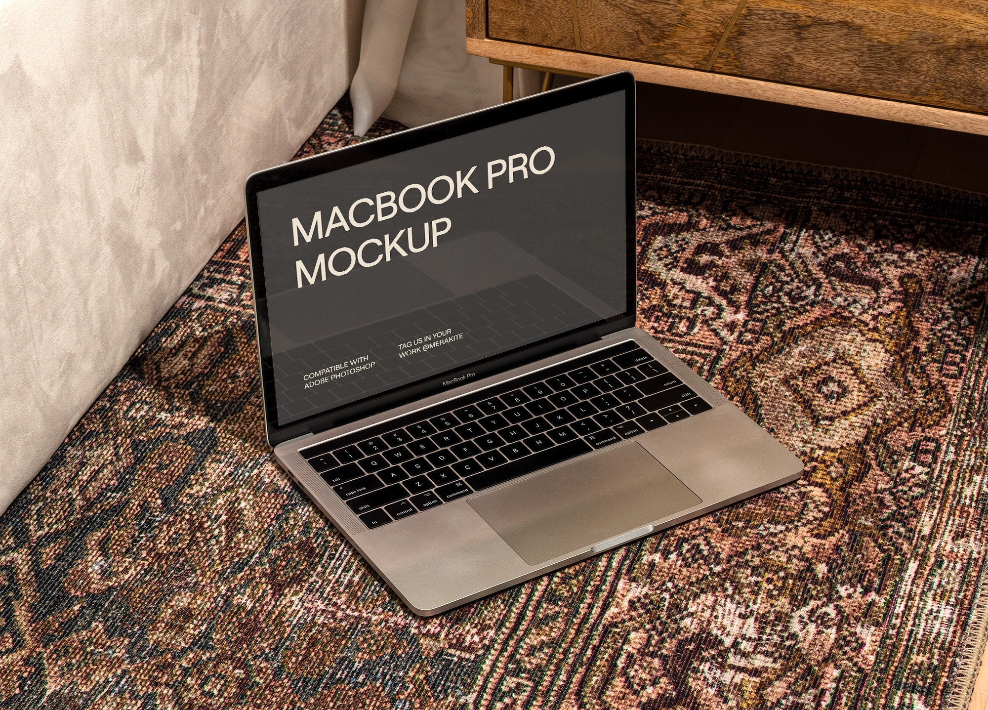 Macbook Pro Psd Template