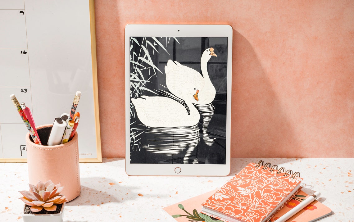 IPad Realistic Scene Photoshop PSD Mockup | Staged iPad | Smart Object ...