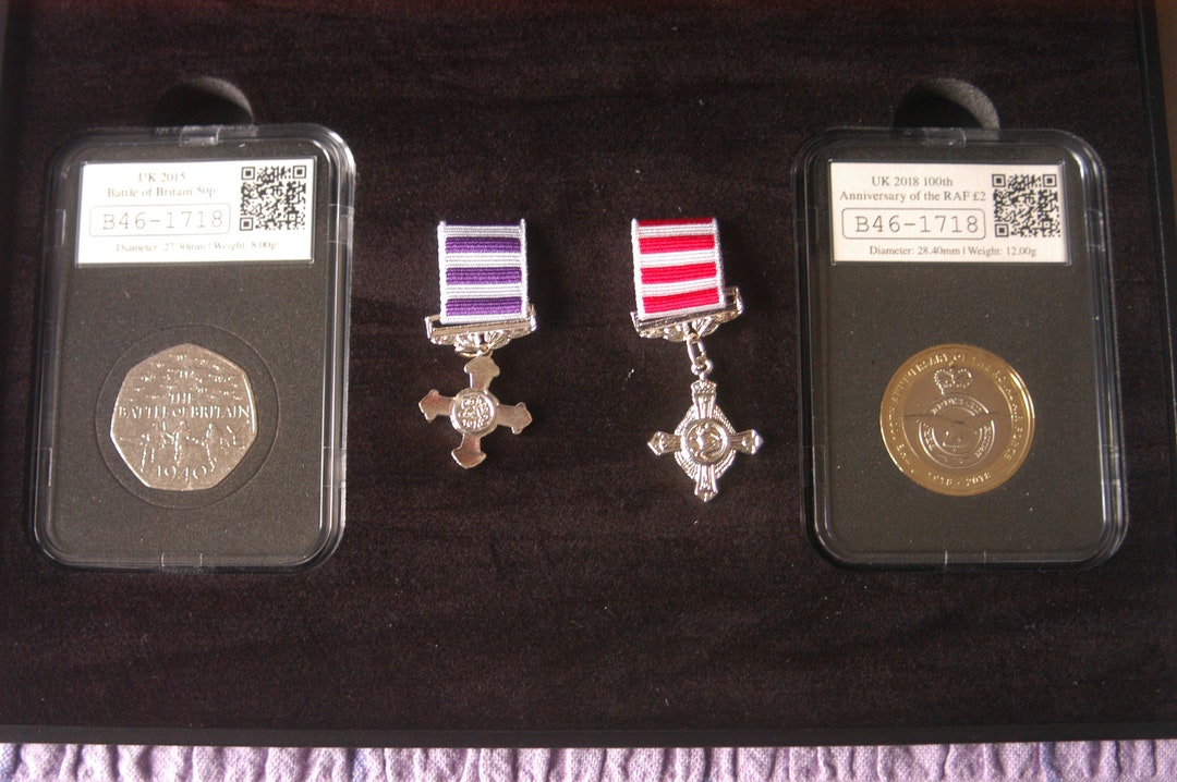 RAF 100th Anniversary Coin & Replica Medal Set - Etsy