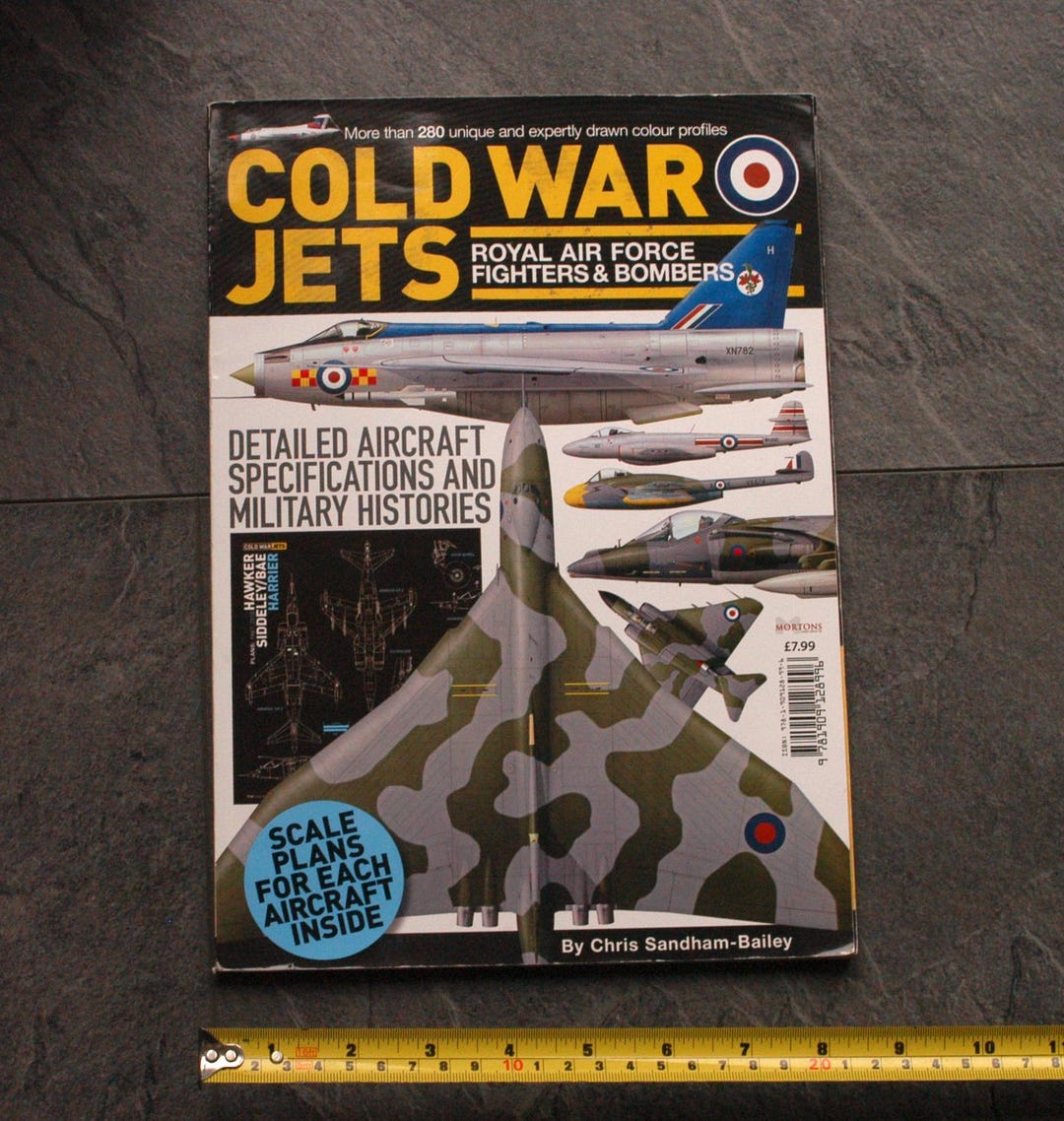 Cold War Jets RAF Fighters & Bombers Magazine by Chris Sandham-baily - Etsy