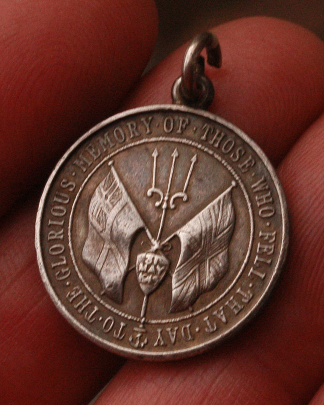 WW1 Jutland Silver Watch Fob to the Glorious Memory of Those Who Fell That Day May 31 1916 - Etsy