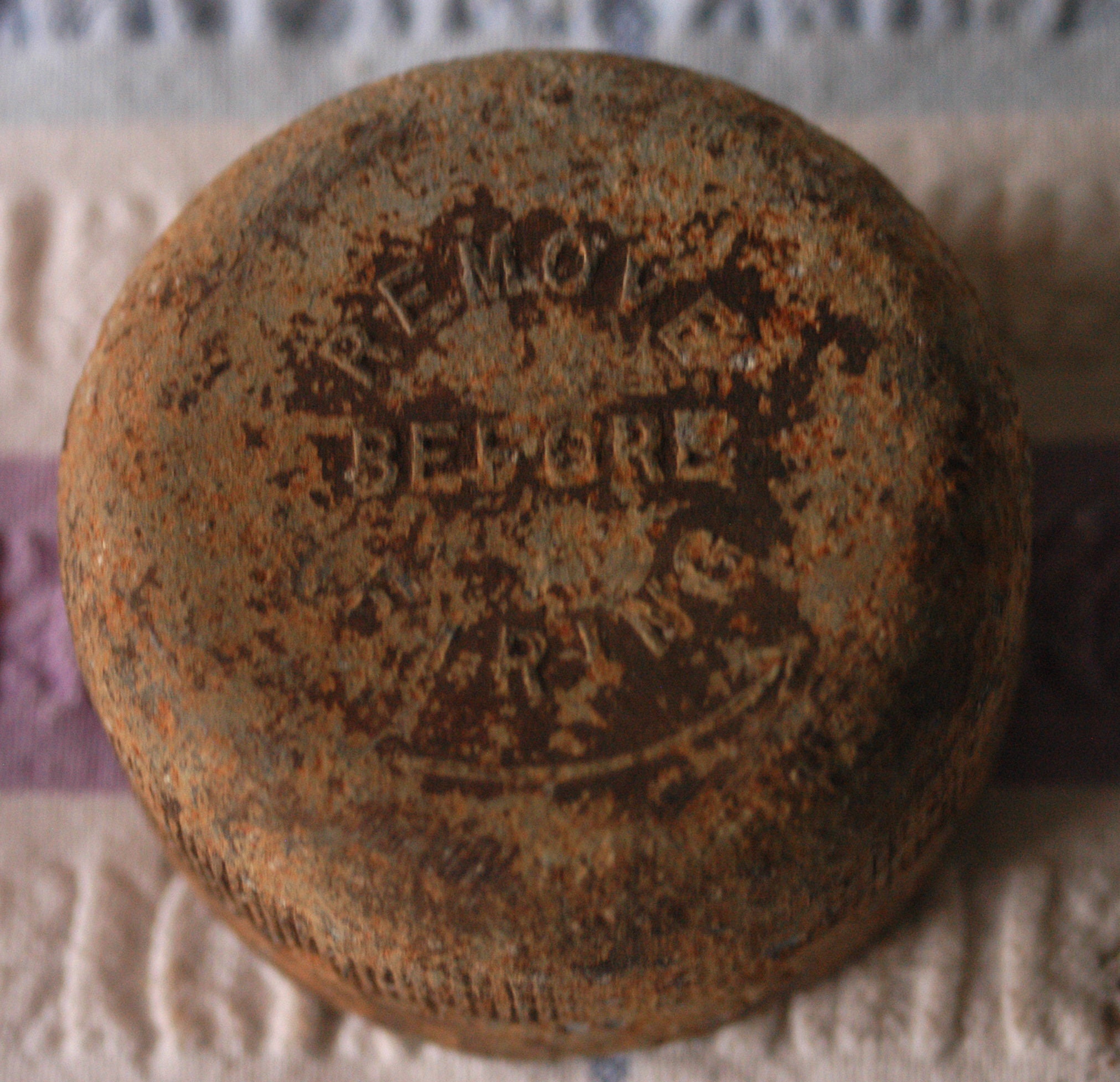 WW2 Ground Dug Relic Mortar Travel Caps One Large One Small Good Used Condition - Etsy