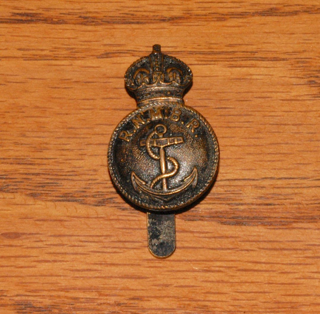 WW1 British R.n.m.b.r.(royal Naval Motor Boat Reserve).cap Badge Circa ...