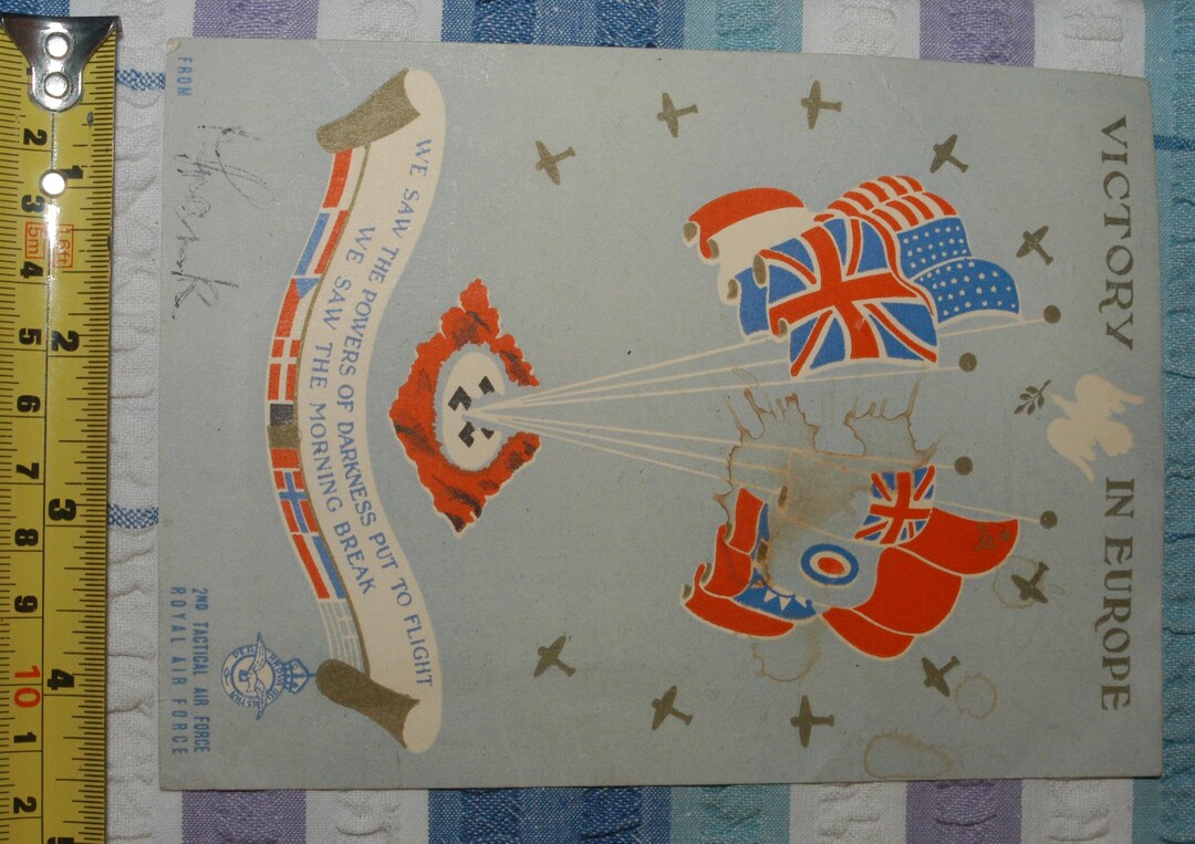 WW2 End Victory in Europe 2nd Tactical Air Force RAF We Saw the Powers ...