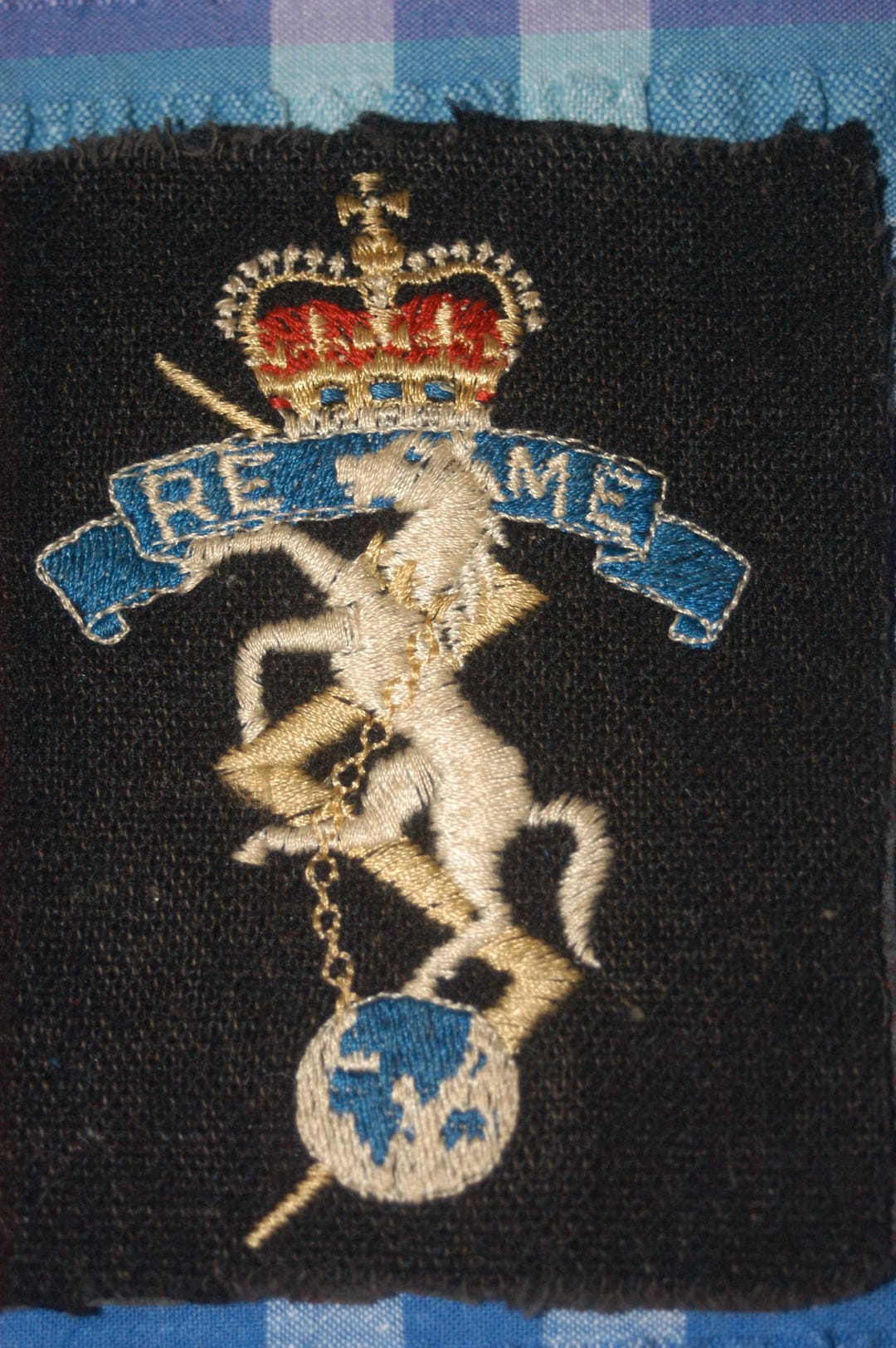 REME QEII Blazer Badge Good Condition - Etsy