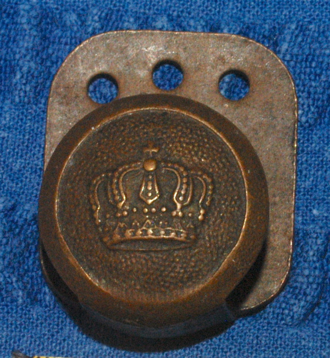 WW1 German Imperial Army Belt Hook in Brass Stamped BM - Etsy