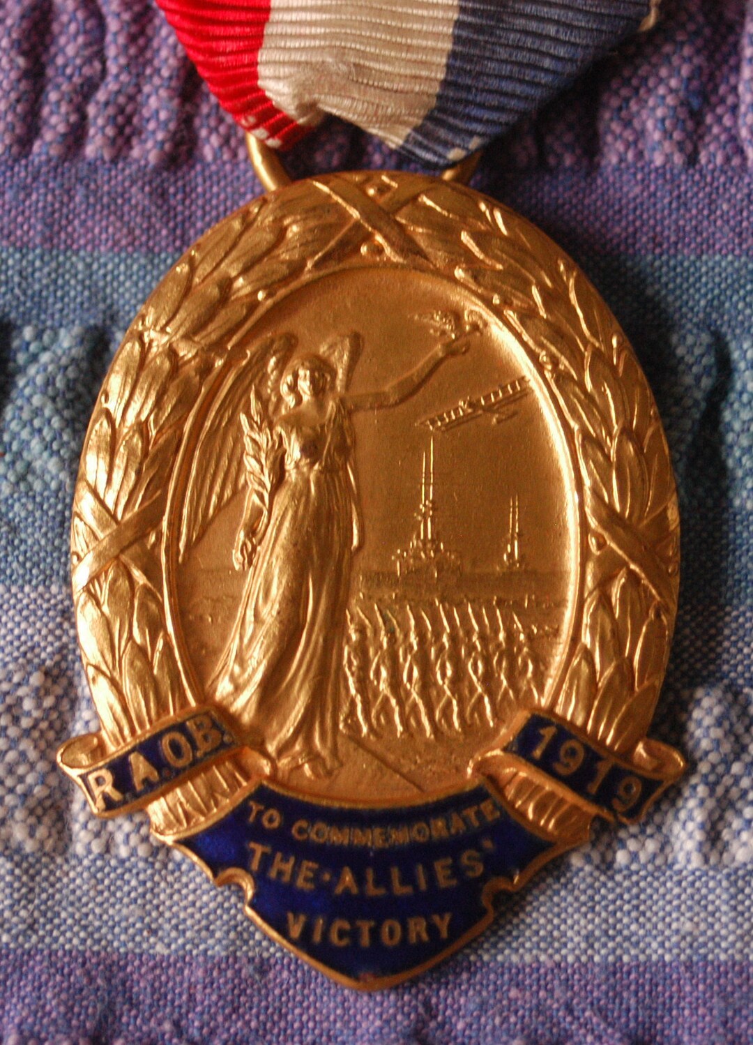 RAOB 1919 Medal to Commemorate the Allies Victory Field Ambulance RAMC ...