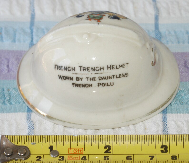 WW1 Savoy Crested China French Trench Helmet Crest for Brighton - Etsy