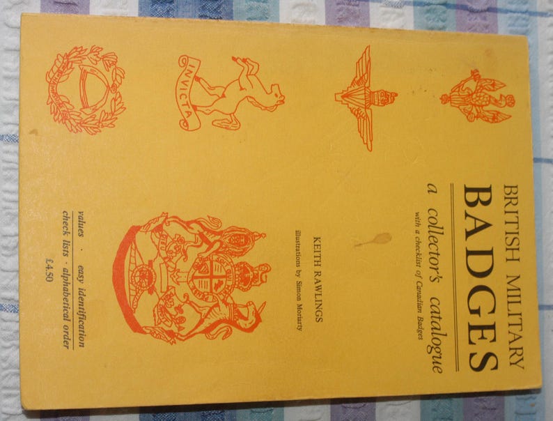 British Military Badges a Collectors Catalogue by K Rawlings Paperback ...