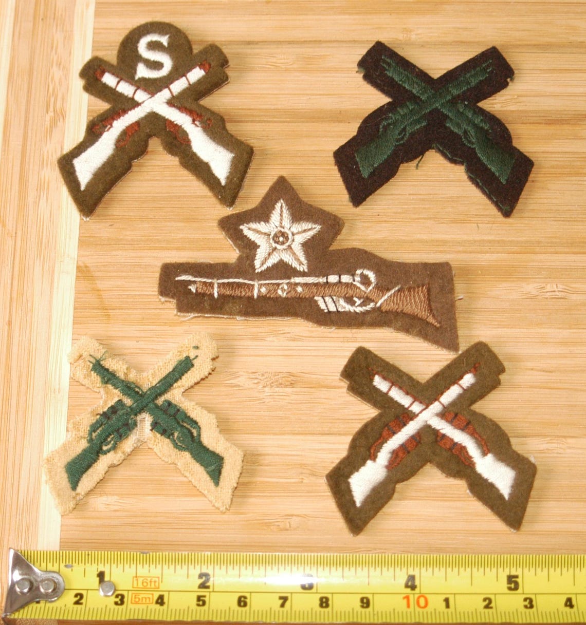 British Army Sniper Badge Marksman and Shooting Badges X5 Cloth - Etsy