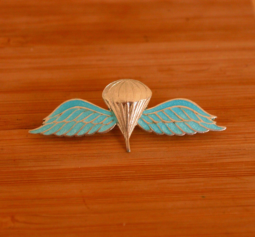 WW2 Parachute Qualification Wing Pin Brooch Sweetheart Scarce - Etsy UK