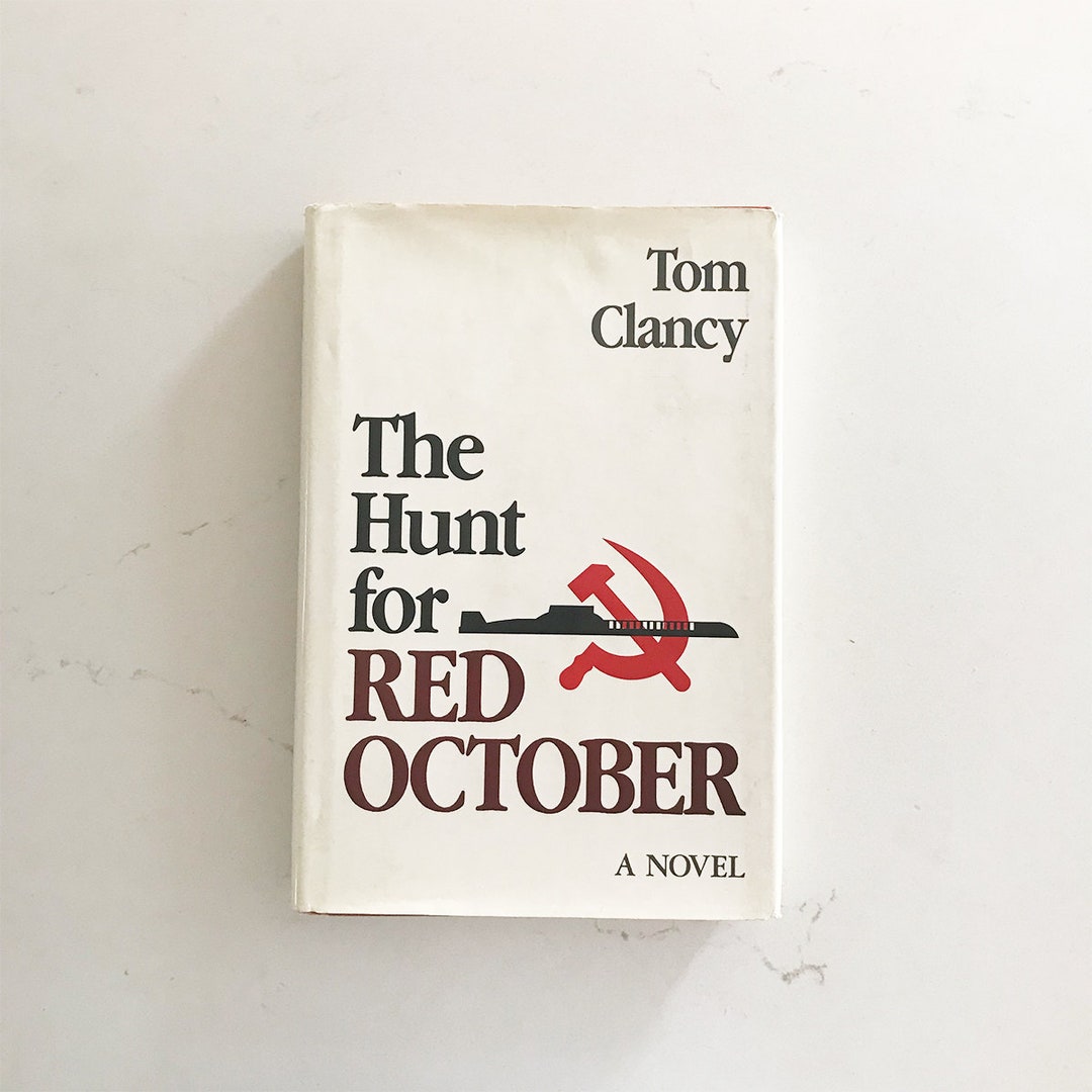 The Hunt for Red October Tom Clancy First Edition, Later Printing - Etsy