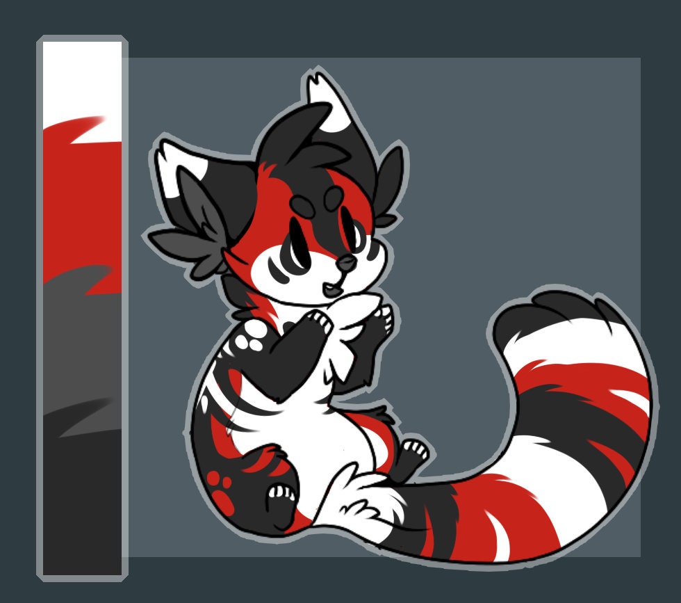 Fursona Adopt Furry Adoptable Character Ref Sheet - Etsy