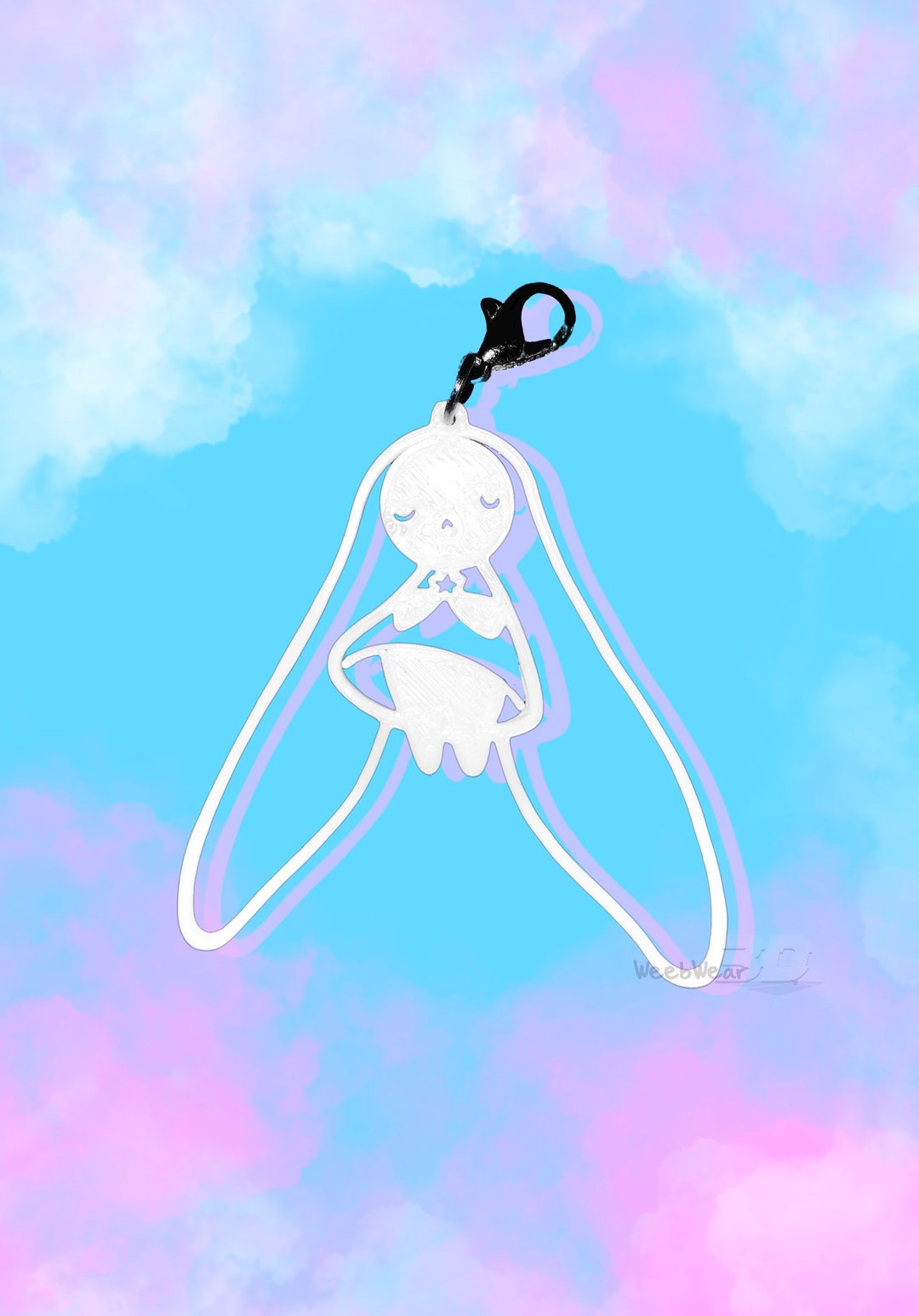 Chobits Chii Rabbit Earrings or Charm - Etsy Australia