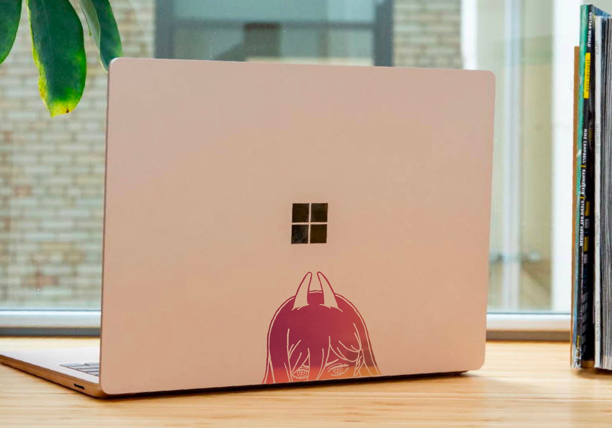 Power Blood Devil Anime Peeker Vinyl Decal - Etsy