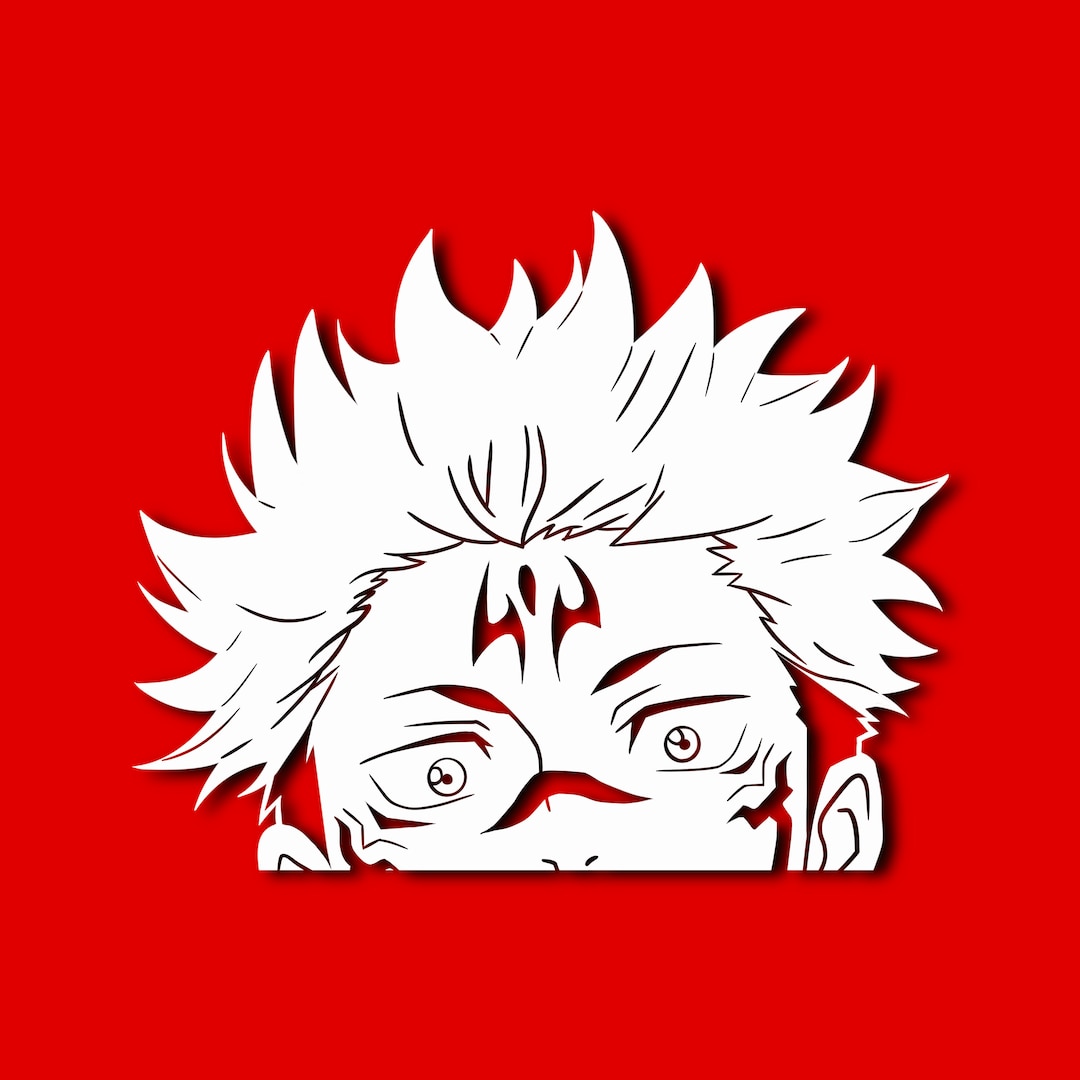 High Quality Waterproof Vinyl Decal Sukuna Inspired by Jujutsu Kaisen ...