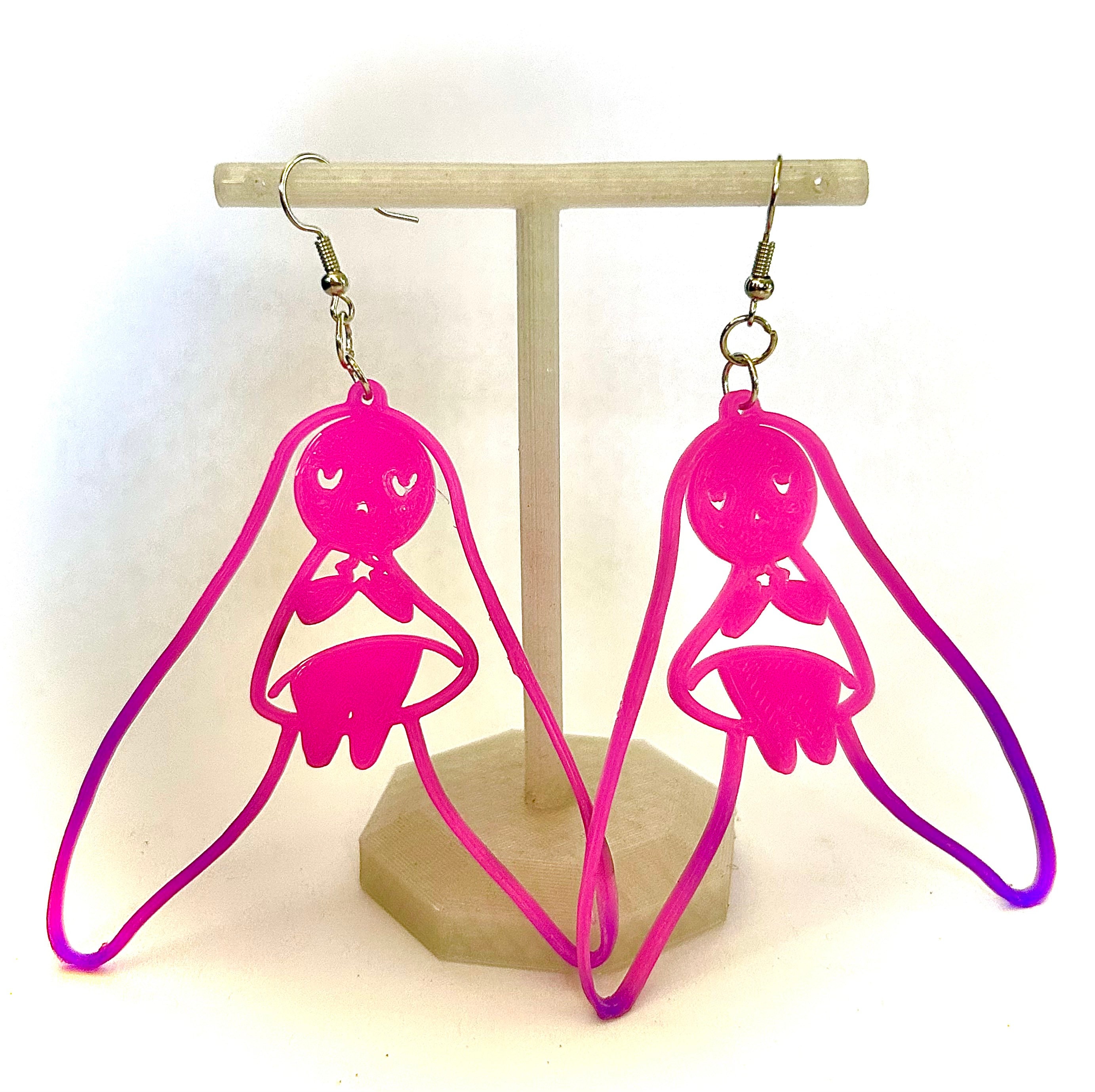 Chobits Chii Rabbit Earrings or Charm - Etsy Australia